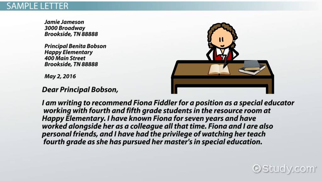 Letter Of Recommendation For A Special Education Teacher Sample Video Letter Of Recommendation For A Special Education Teacher Sample Video
