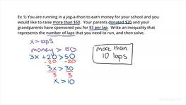 Writing Inequalities From Word Problems Worksheet