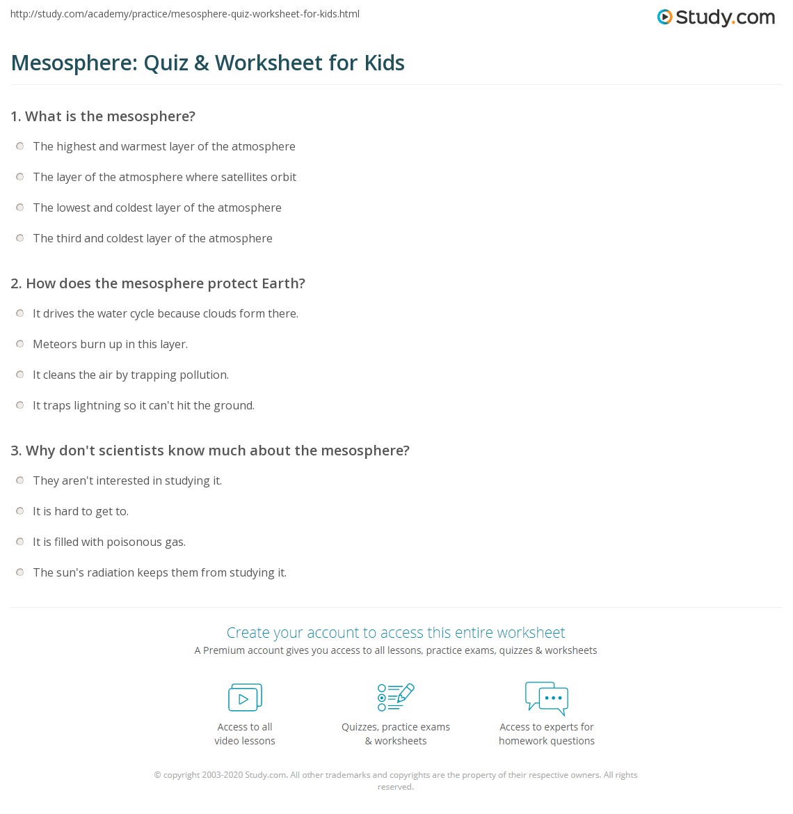 Why Is The Mesosphere Important Referencecom