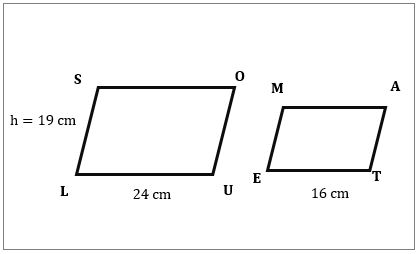 Finding the Area of a Similar Figure Using the Ratio of Area of Similar ...