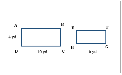 Finding the Area of a Similar Figure Using the Ratio of Area of Similar ...