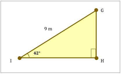Using a Trigonometric Ratio to Find a Side Length in a Right Triangle ...