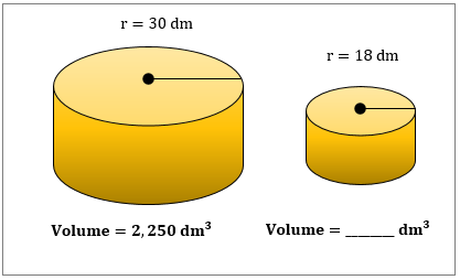 Finding the Volume of a Similar Solid Practice | Geometry Practice ...