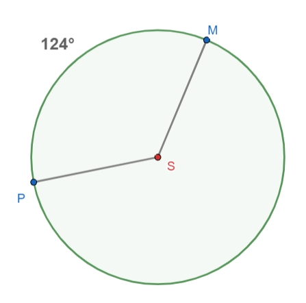 Naming & Finding Measures of Central Angles of a Circle Practice ...