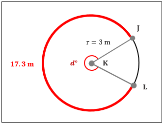 Finding Subtended Angle from Arc Length Practice | Geometry Practice ...