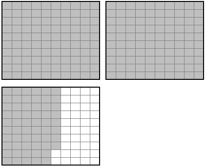 Shading Percents Greater Than 100% in a Shape Practice | Study.com