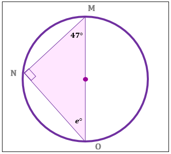 Identifying Angles in Inscribed Right Triangles Practice | Geometry ...