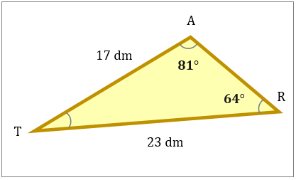 Finding the Area of a Triangle with the Law of Sines Practice | Algebra ...