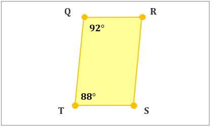 Finding Missing Angles in Parallelograms Practice | Geometry Practice ...