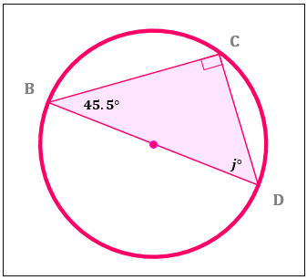 Identifying Angles in Inscribed Right Triangles Practice | Geometry ...