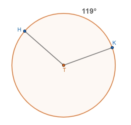 Naming & Finding Measures of Central Angles of a Circle Practice ...