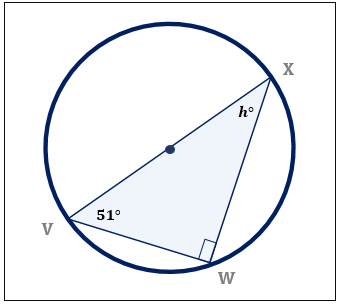 Identifying Angles in Inscribed Right Triangles Practice | Geometry ...