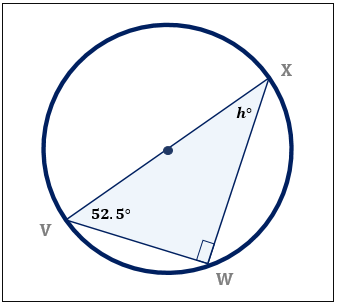 Identifying Angles in Inscribed Right Triangles Practice | Geometry ...