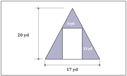 Finding Area Involving Rectangles and Triangles Practice | Geometry ...