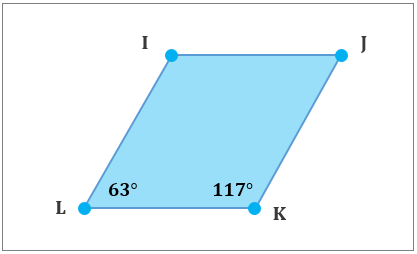 Finding Missing Angles in Parallelograms Practice | Geometry Practice ...