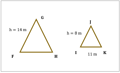 Finding the Area of a Similar Figure Using the Ratio of Area of Similar ...