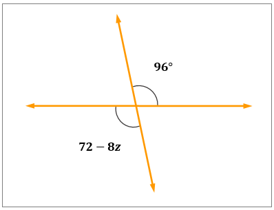 Solving Equations Involving Vertical Angles Practice | Algebra Practice ...