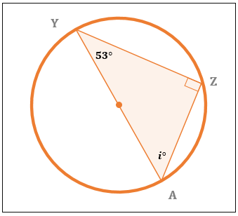Identifying Angles in Inscribed Right Triangles Practice | Geometry ...