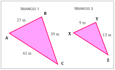 Finding the Missing Side Length Given Two Similar Triangles Practice ...