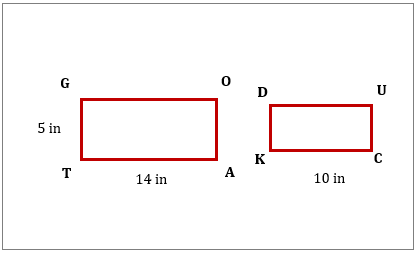 Finding the Area of a Similar Figure Using the Ratio of Area of Similar ...