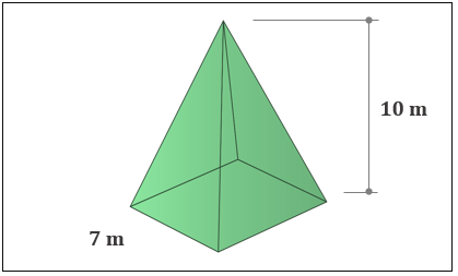 Finding the Surface Area of a Pyramid Practice | Geometry Practice ...