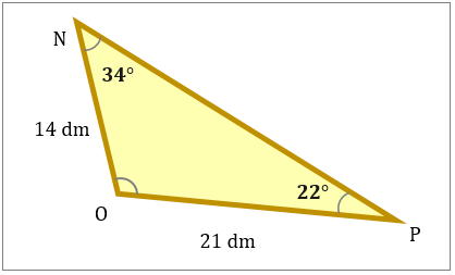 Finding the Area of a Triangle with the Law of Sines Practice | Algebra ...