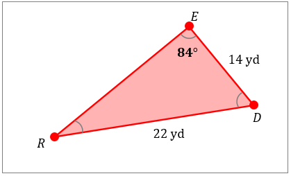 Solving a Triangle with the Law of Sines Practice | Geometry Practice ...