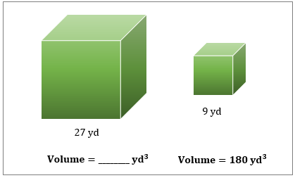 Finding the Volume of a Similar Solid Practice | Geometry Practice ...