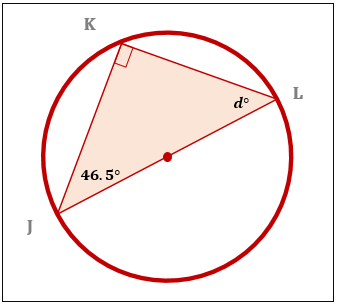 Identifying Angles in Inscribed Right Triangles Practice | Geometry ...