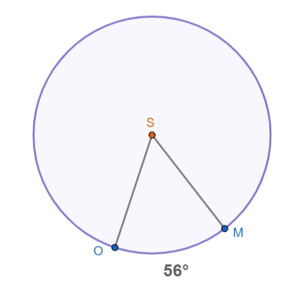 Naming & Finding Measures of Central Angles of a Circle Practice ...