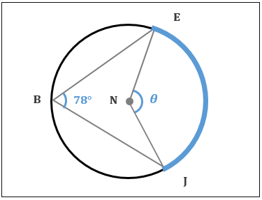 Finding the Central Angles & Inscribed Angles of a Circle Practice ...