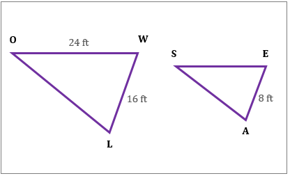 Solving Similar Triangles Given 2 Similar Triangles & Sides & Angles ...