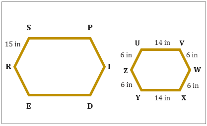 Finding Side Lengths, Perimeters, & Areas of Similar Polygons Practice ...