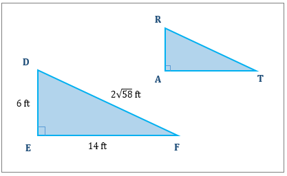 Using Trigonometric Ratios with Similar Right Triangles Practice ...
