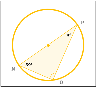 Identifying Angles in Inscribed Right Triangles Practice | Geometry ...