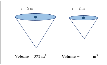 Finding the Volume of a Similar Solid Practice | Geometry Practice ...