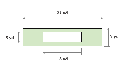 Finding the Area Between Two Rectangles Practice | Geometry Practice ...
