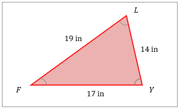 Using the Law of Cosines Practice | Algebra Practice Problems | Study.com