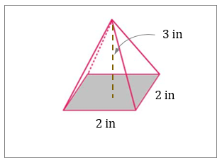 Finding the Volume of a Pyramid Practice | Geometry Practice Problems ...