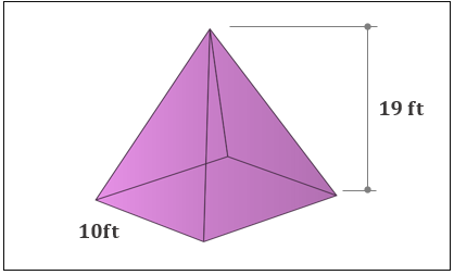 Finding the Surface Area of a Pyramid Practice | Study.com