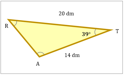 Finding the Area of a Triangle with the Law of Sines Practice | Algebra ...