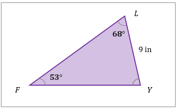 Using the Law of Sines Practice | Algebra Practice Problems | Study.com