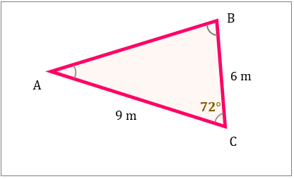 Finding the Area of a Triangle with the Law of Sines Practice | Algebra ...