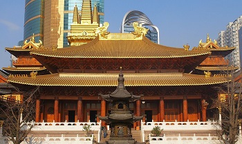 Jing'an Temple: History, Bell & Buddhas | Study.com
