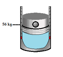 Drawing a Free Body Diagram for a Piston Practice | Physics Practice ...