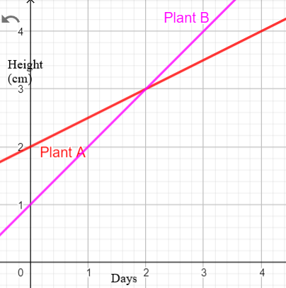 Interpreting Graphs of Two Linear Functions Practice | Algebra Practice ...