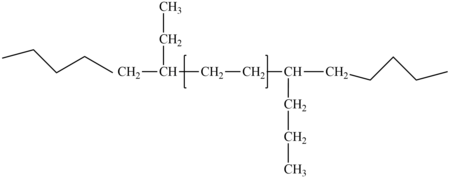 What is the degree of polymerization (DP) of LDPE having an average ...