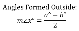 Theorems of Finding Angle & Arc Measures | How to Find Angles in a ...