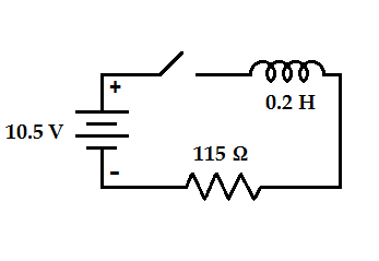 Describing Relative Voltages & Currents in an LR Circuit in Steady ...