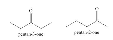 Draw and name all the structural isomers that are ketones with five ...
